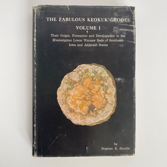 Office | 1969 Fabulous Keokuk Geodes Book Vol 1 Origin Formation Iowa ...